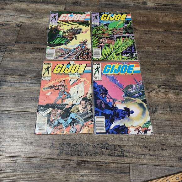 Marvel | Accents | 4 Vintage Gi Joe Comics B | Poshmark